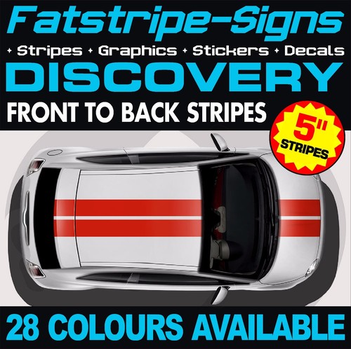 to fit LAND ROVER DISCOVERY STRIPES GRAPHICS DECALS STICKERS 4x4 1 2 3 ...