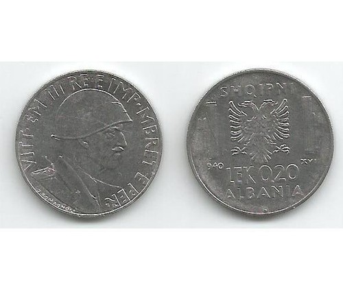 Set of 3 Albanian KM29 (AU) 0.20 Lek Coins from Albania! 🇦🇱 Free ...