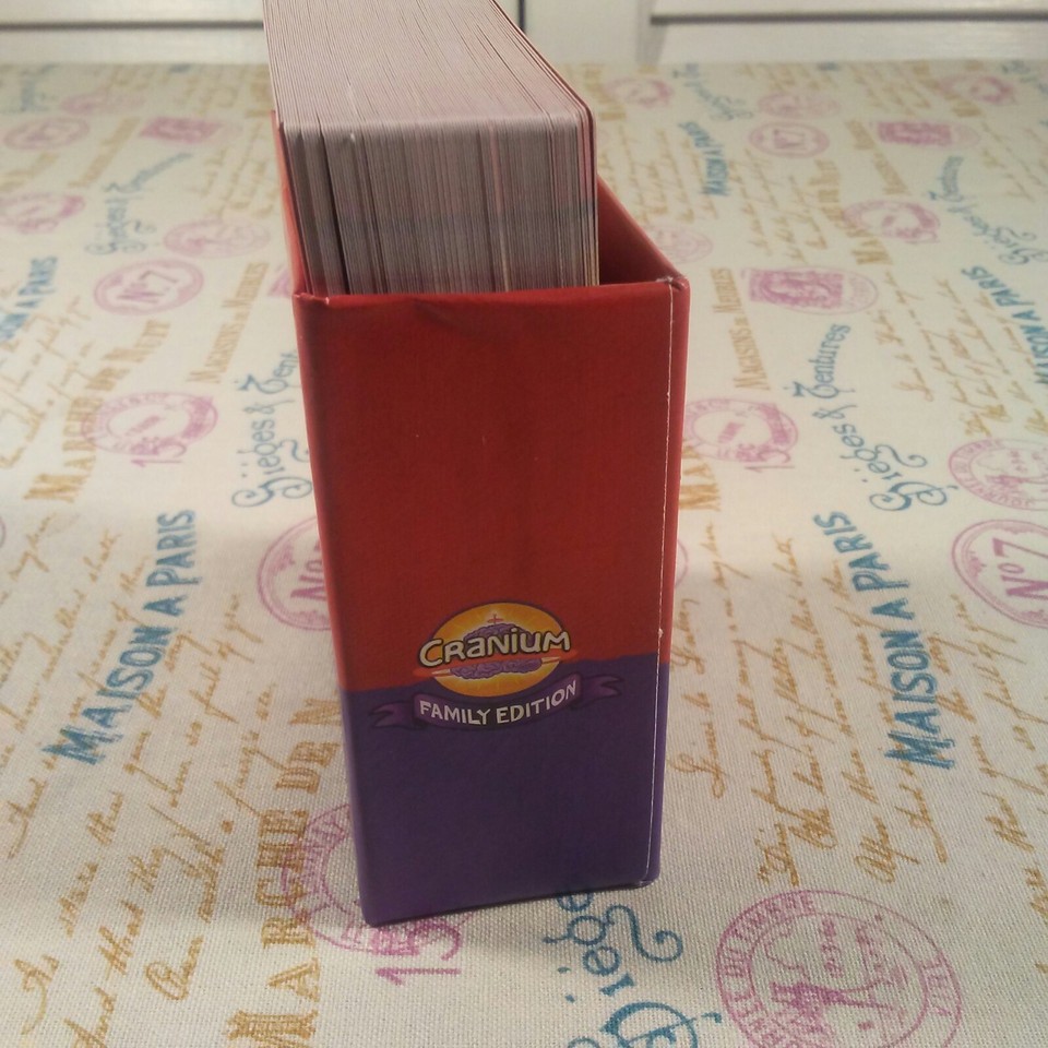 Cranium Family Edition Data Head Question Cards Replacement Pieces and ...