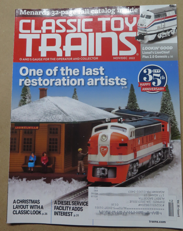 Lot of 7 Classic Toy Trains Magazines 2022 - 2023 Issues | eBay