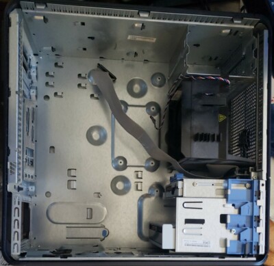 Dell Optiplex GX520 Barebone Case, all FP cables, floppy DVDRW Fan | eBay