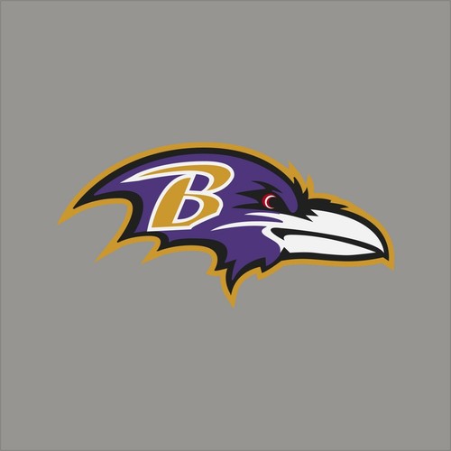 Baltimore Ravens NFL Team Pro Sports Vinyl Sticker Decal Car Window ...