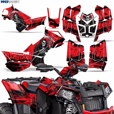 ATV Graphics Kit Decal For Polaris Scrambler 850XP 1000XP 13-22 REAP R ...