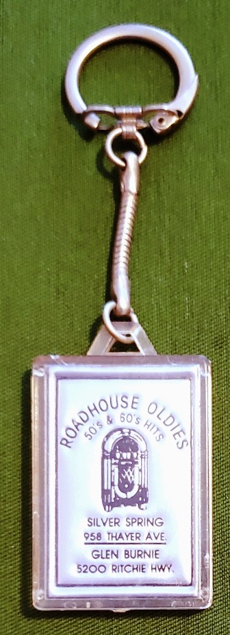 Vintage 1.5" Promo Advertising Keychain "Roadhouse Oldies" | eBay