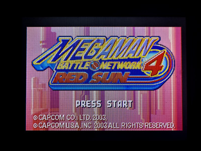 Megaman Battle Network 4 Red Sun GBA | eBay