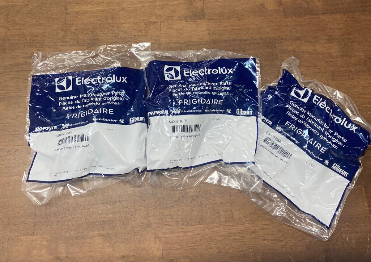 *Lot of 3* Electrolux 5304518968 Lower Spray Arm Support | eBay