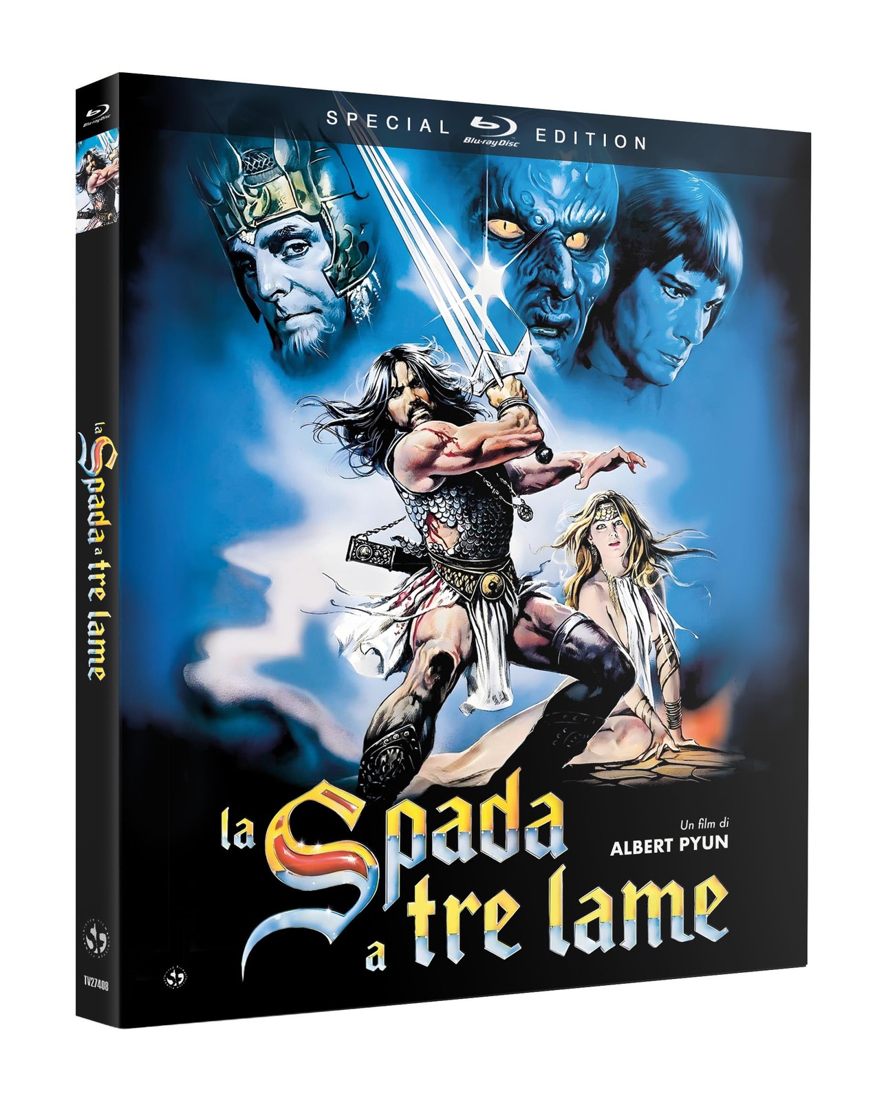 La Spada A Tre Lame (Blu-ray) Kathleen Beller Lee Horsley Richard Lynch ...