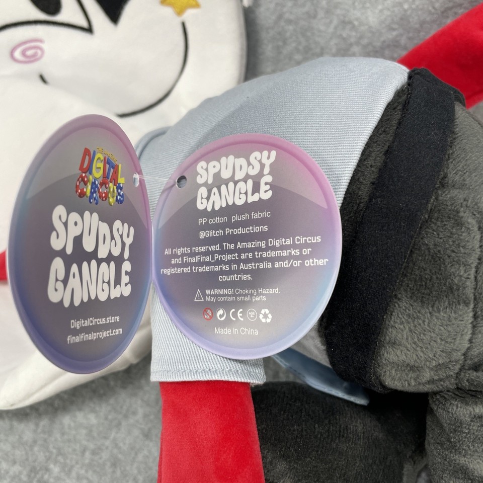The Amazing Digital Circus Spudsy Gangle Plush Glitch Studios NWT | eBay