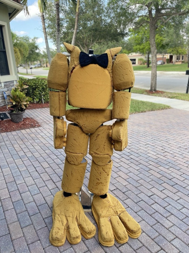 Five Nights at Freddy’s - Golden Freddy Life Size Costume | Custom Made ...