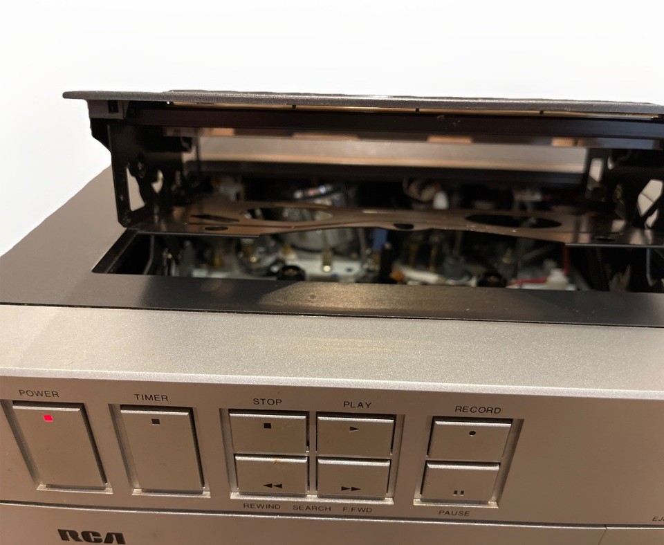 Vintage RCA VJT255 SelectaVision VCR W/ Remote Control - Tested And ...