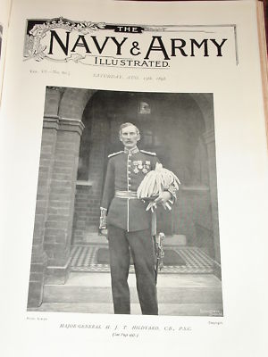 1898 MAJ GEN H.J.T.HILDYARD CB PSC 3RD INFANTRY ALDERSH | eBay UK