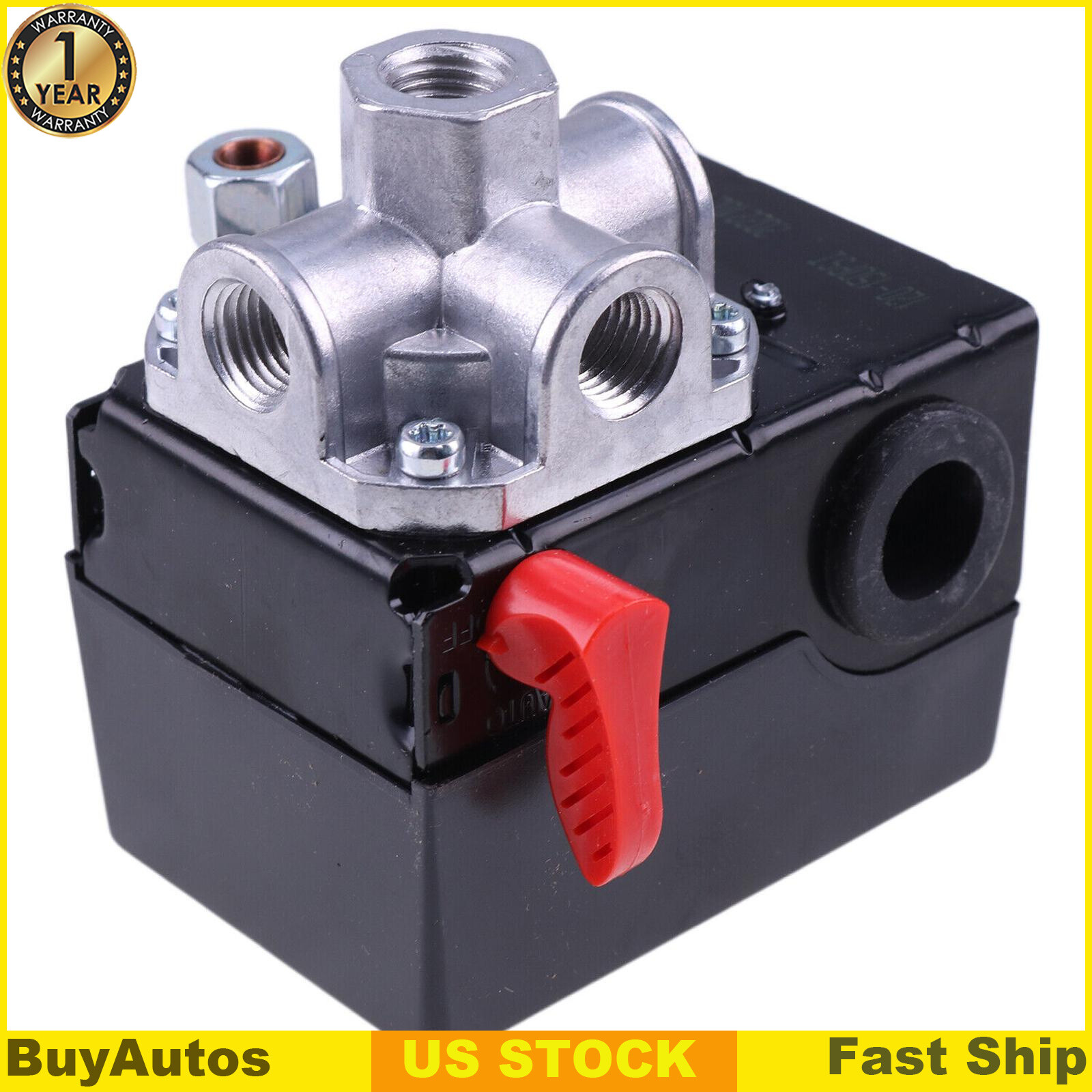 150/120 PSI Pressure Switch For Porter Cable C3150 Craftsman 919 Air ...