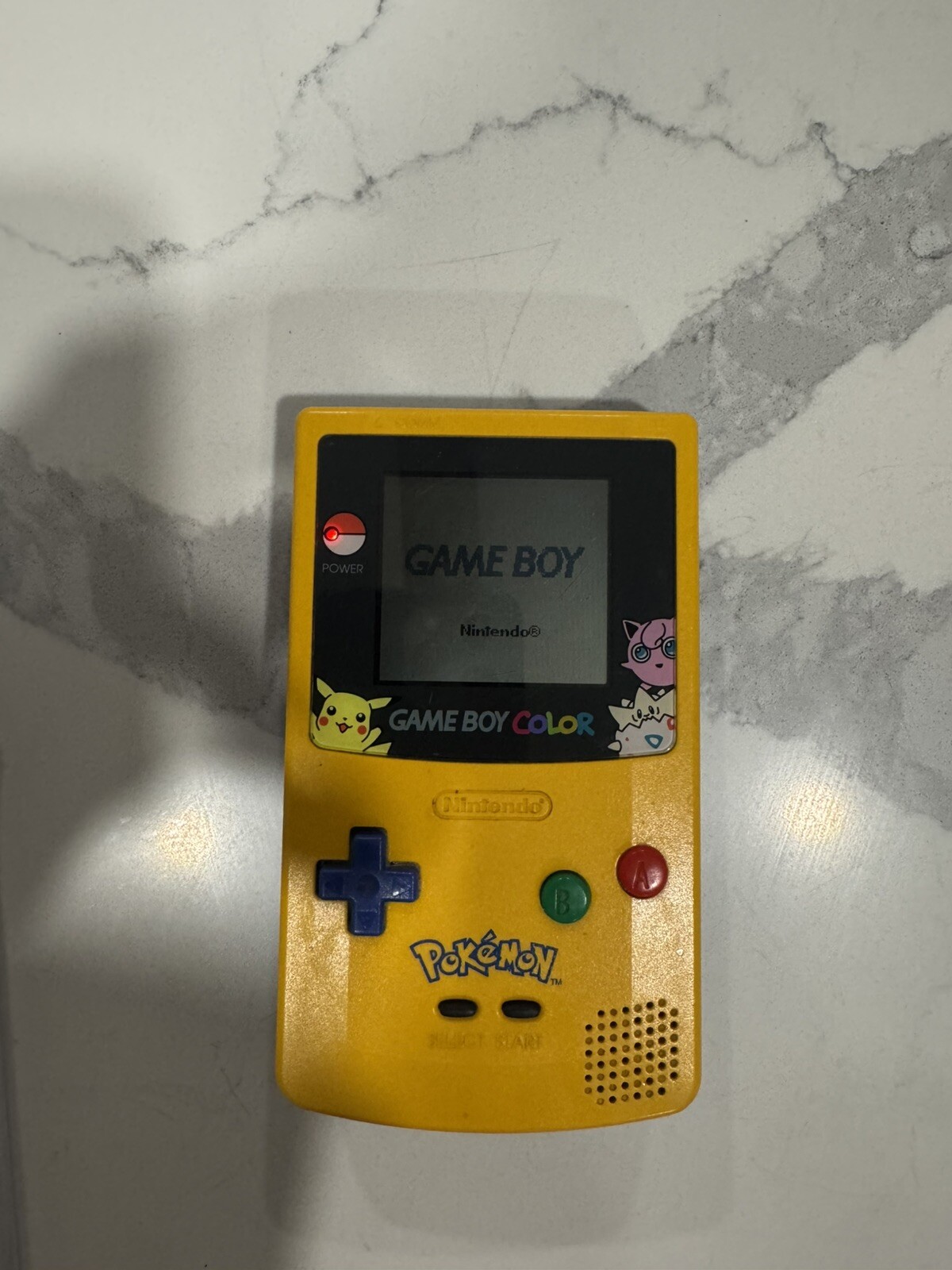 Pokemon GameBoy Color Special Pikachu Edition Nintendo Game Boy GBC ...