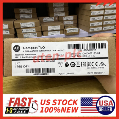 New Sealed 1769-OF4 CompactLogix Analog Output Module Allen Bradley | eBay