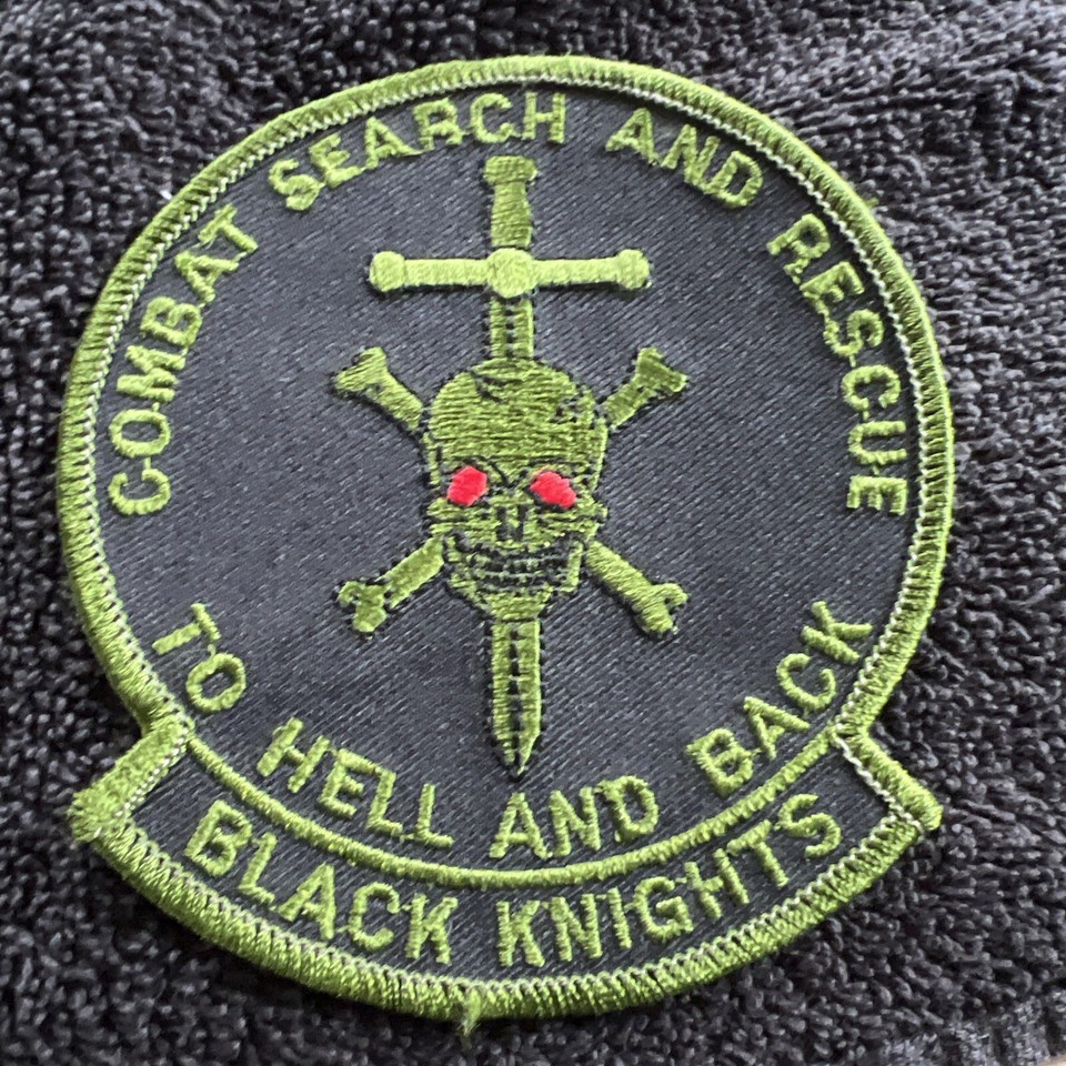 U.S. NAVY BLACK KNIGHTS COMBAT SEARCH & RESCUE PATCH. Lot 190 | eBay
