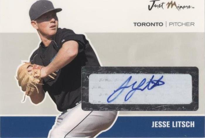 2007 Just Minors - Just Autographs Jesse Litsch #JA-27 Autographs (AU ...