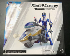Power Rangers Lightning Time Force Blue Ranger and Vector Cycle