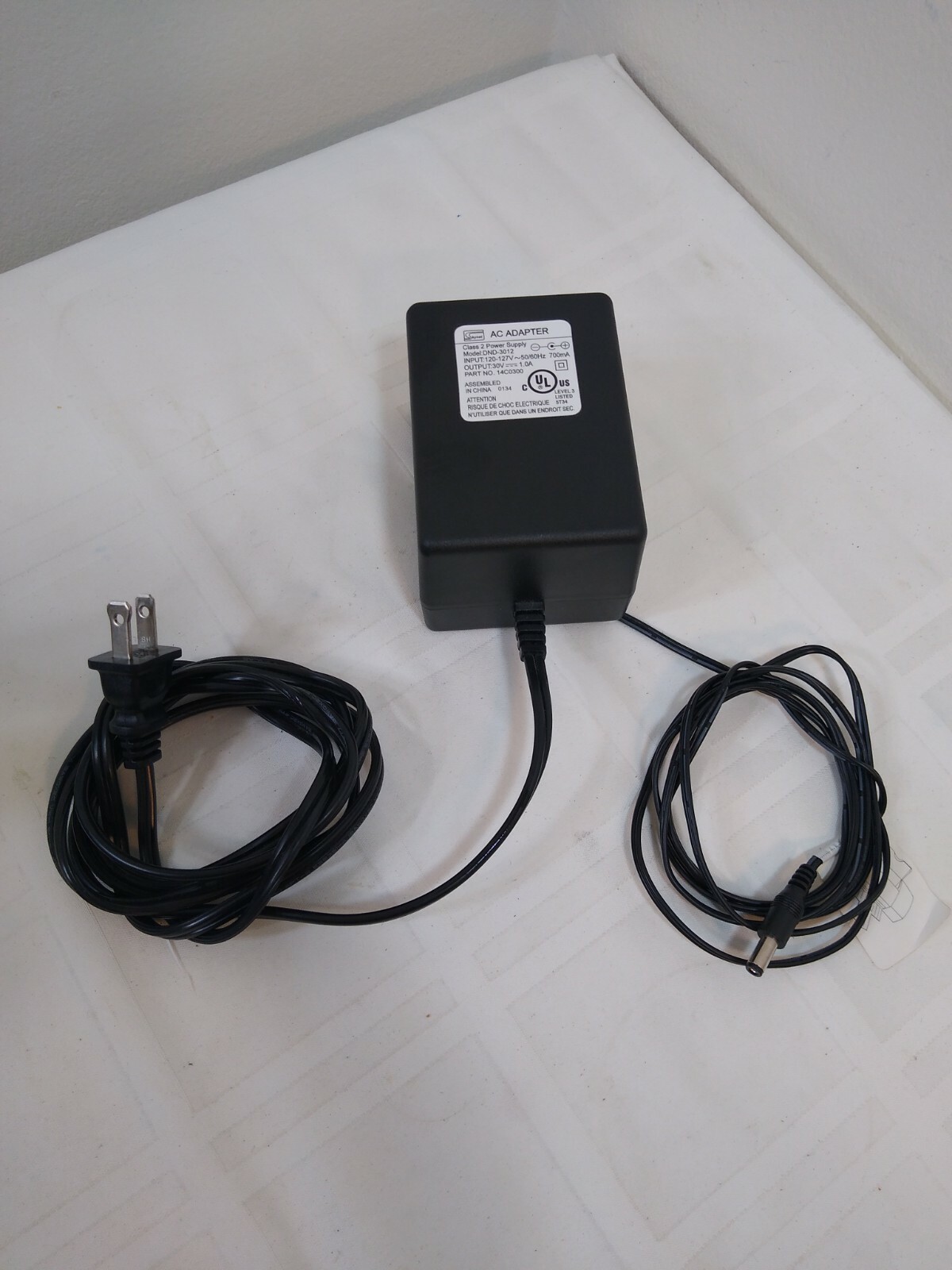 Skynet 30V AC/DC Adapter Power Supply DND-3012 1.0A 14C0300 Lexmark ...