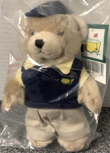 MASTERS Souvenir Bear Golf Augusta Georgia 7" Tall , New In Bag, 2007 ...