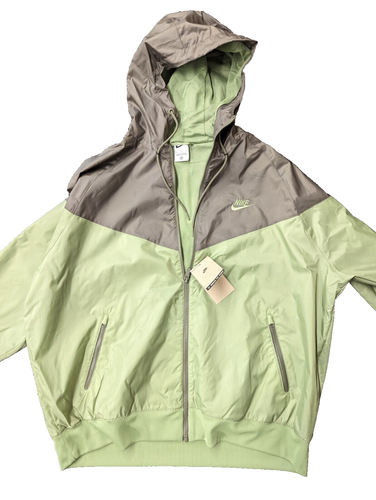 Nike Men's Jacket Sportswear Windrunner Hooded Windbreaker Size S, Green | eBay