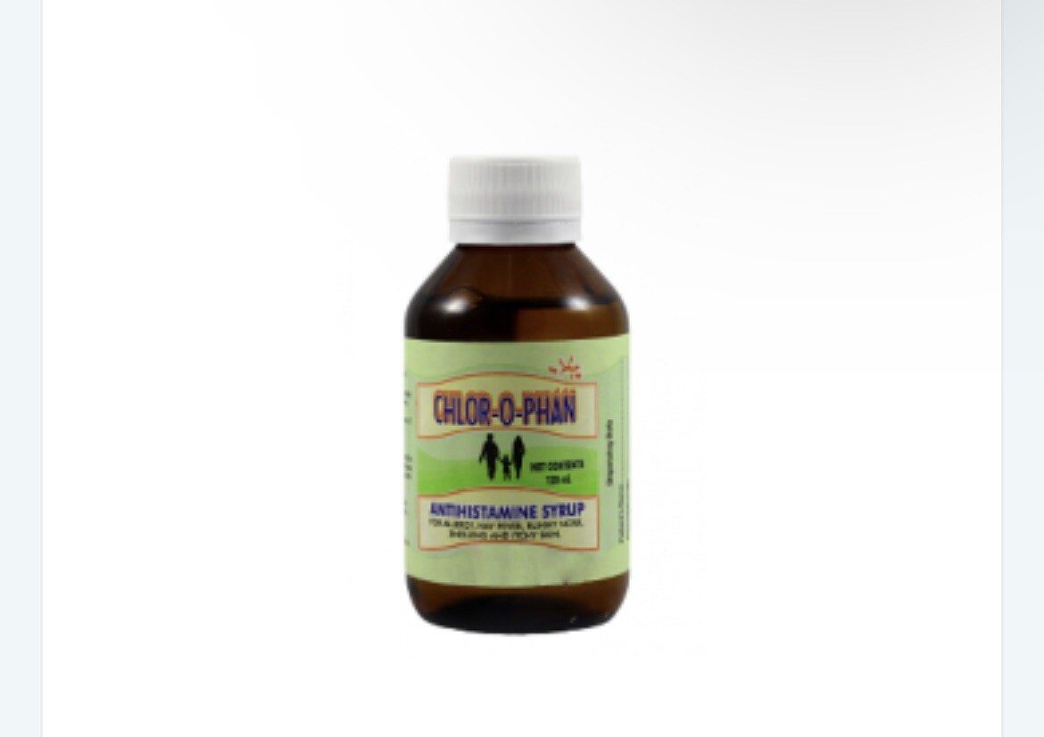 Chlor-o-phan Antihistamine Syrup 120 Ml | eBay