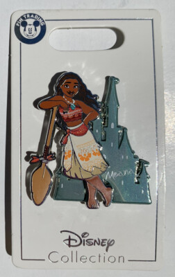 Moana Princess Signature Autograph Castle Disney Pin | eBay