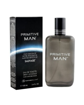 Parfums Belcam Primitive Man Eau de Toilette, Cologne for Men, 3.4 Oz ...
