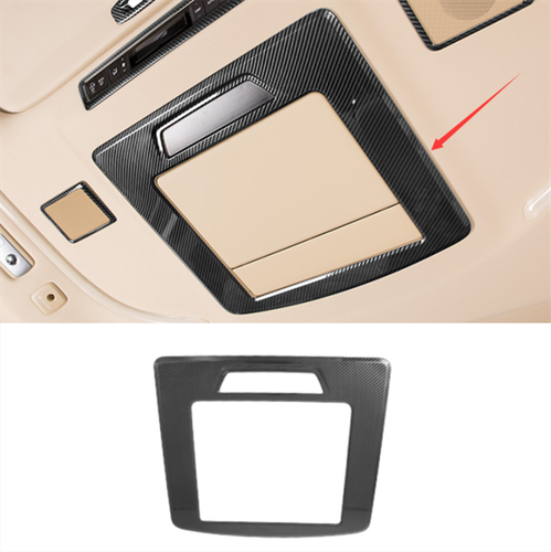 Carbon Fiber Rear Display Screen Frame Trim For Toyota Alphard Vellfire ...