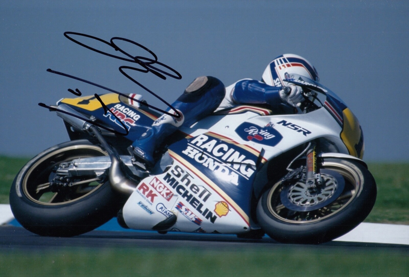 Wayne Gardner Hand Signed Rothmans Honda 12x8 Photo MotoGP Autograph 11 ...