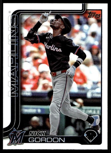 Nick Gordon 2025 Topps Rainbow Foil #57 Marlins Baseball Card | eBay