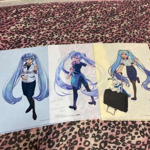 Hatsune Miku Yuki Clear File Set | eBay
