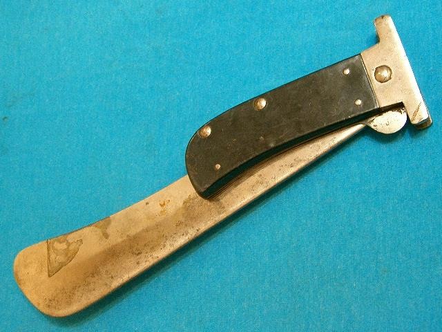 VINTAGE WW2 CAMILLUS PILOTS BAIL-OUT FOLDING BOLO MACHETE JUNGLE ...