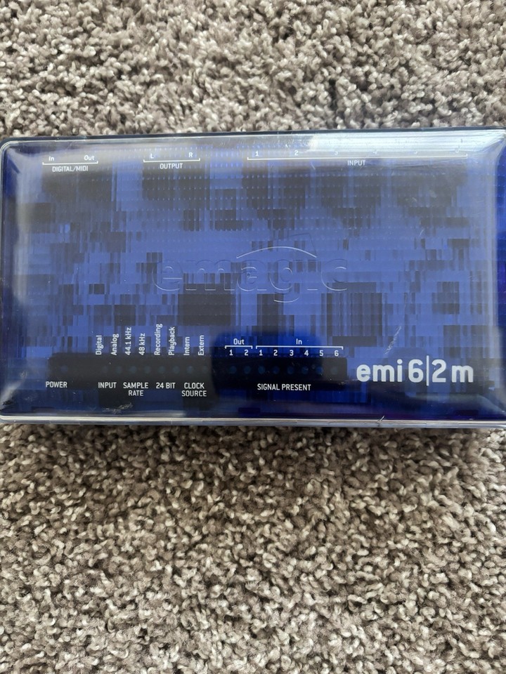 Emagic 6/2 Audio Interface with Emagic Volume 8 Software CD | eBay