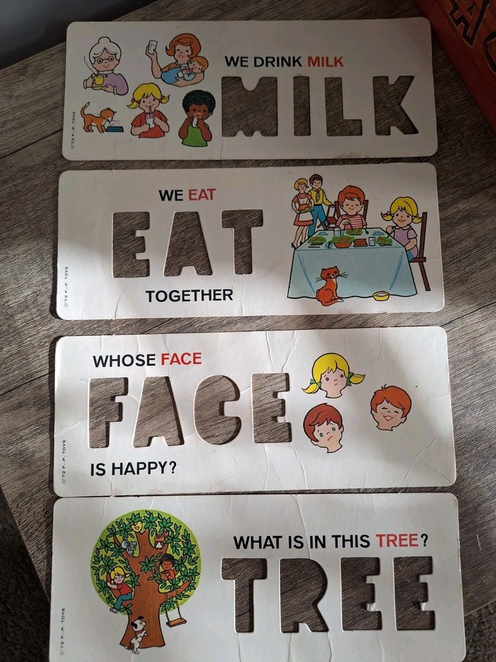 Vintage 1972 Fisher Price School Days Portable Play Desk W Letters ...