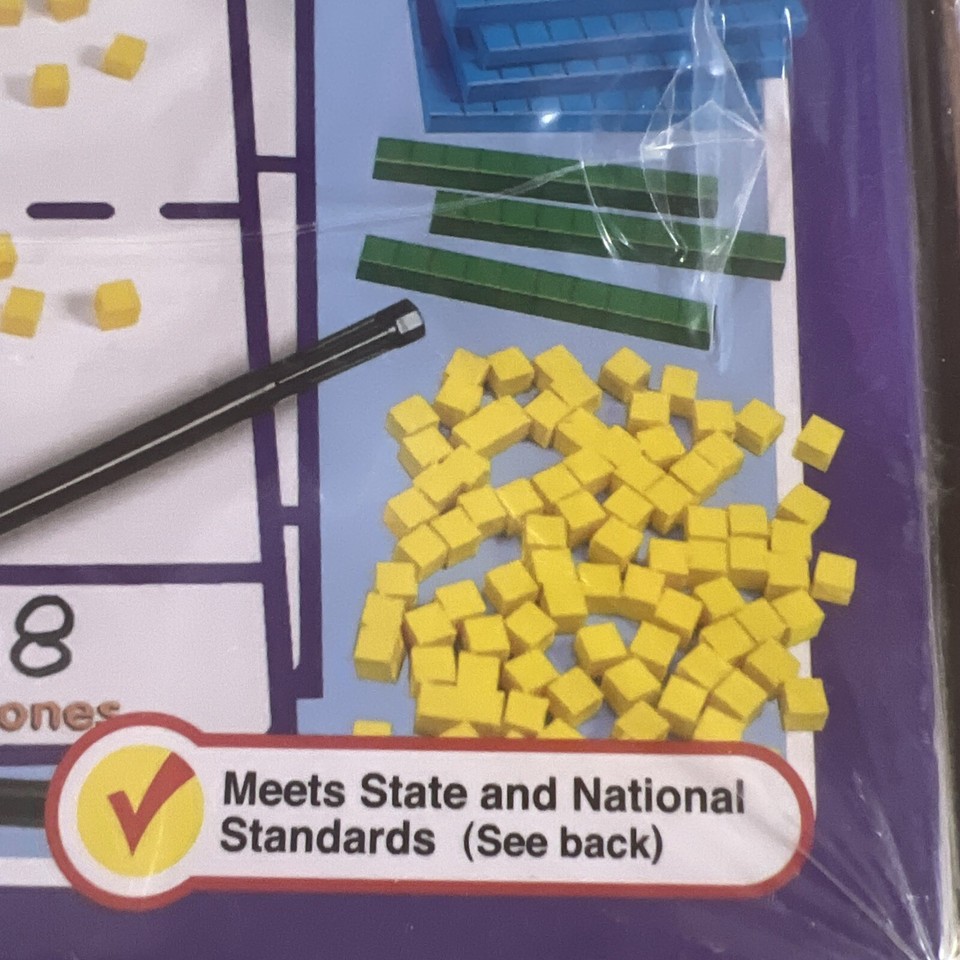 Lakeshore colored plastic Place Value Activity Kit 121 Piece Math ...