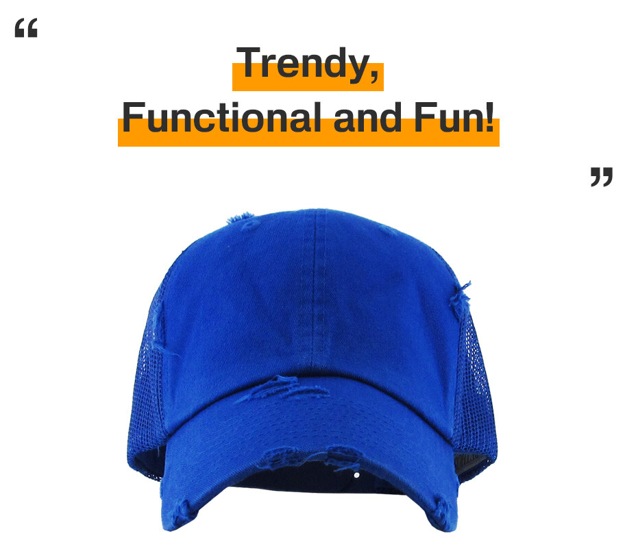 Vintage Distressed Mesh Back Dad Hat Baseball Cap Unconstructed | eBay