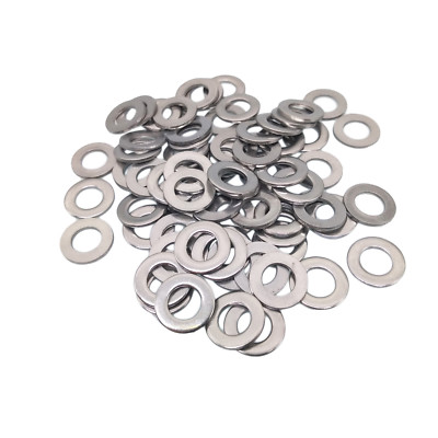 US Stock 100pcs M6 6mm 304 Stainless Steel Metric Flat Washer Washers ...