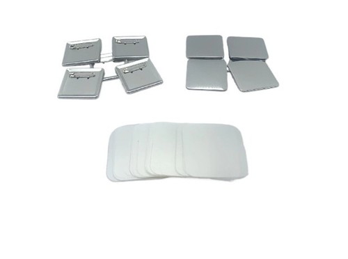 Square Magnet Making Machine + Paper Cutter +100piece Materials 50*50mm ...