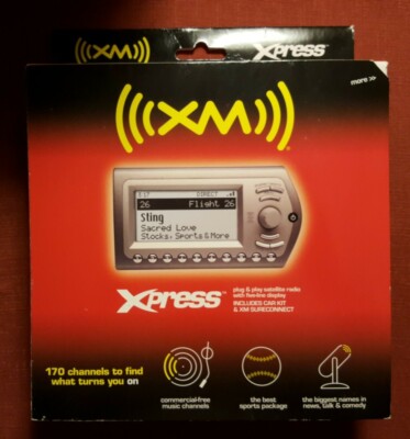 New sealed Audiovox XMCK-10A XM Xpress Satellite Radio & Car Kit | eBay