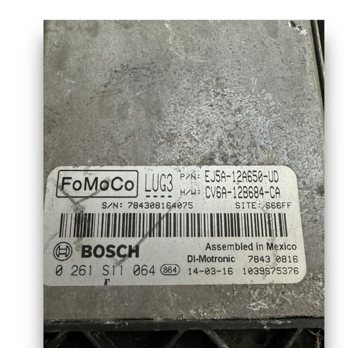 2014 FORD ESCAPE 1.6L Engine Control Module ECU ECM OEM EJ5A12A650UD | eBay