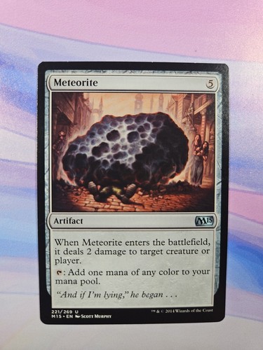 Magic the Gathering MTG 2015 Core Set | Meteorite 221/269 | eBay