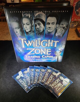 Twilight Zone 3 - 8 Sealed Packs /Binder & George Lindsey / Gomer Pyle ...
