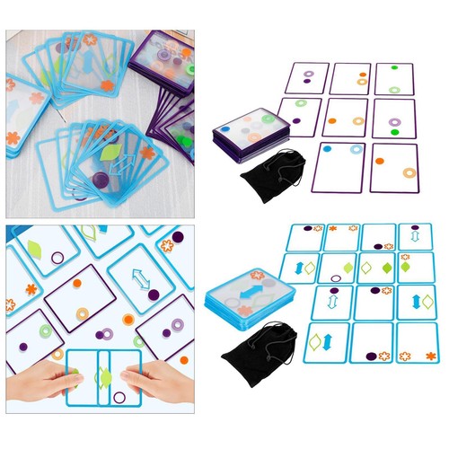 Transparent Overlap Card Logic Game Swish Cards Spatial Logical ...