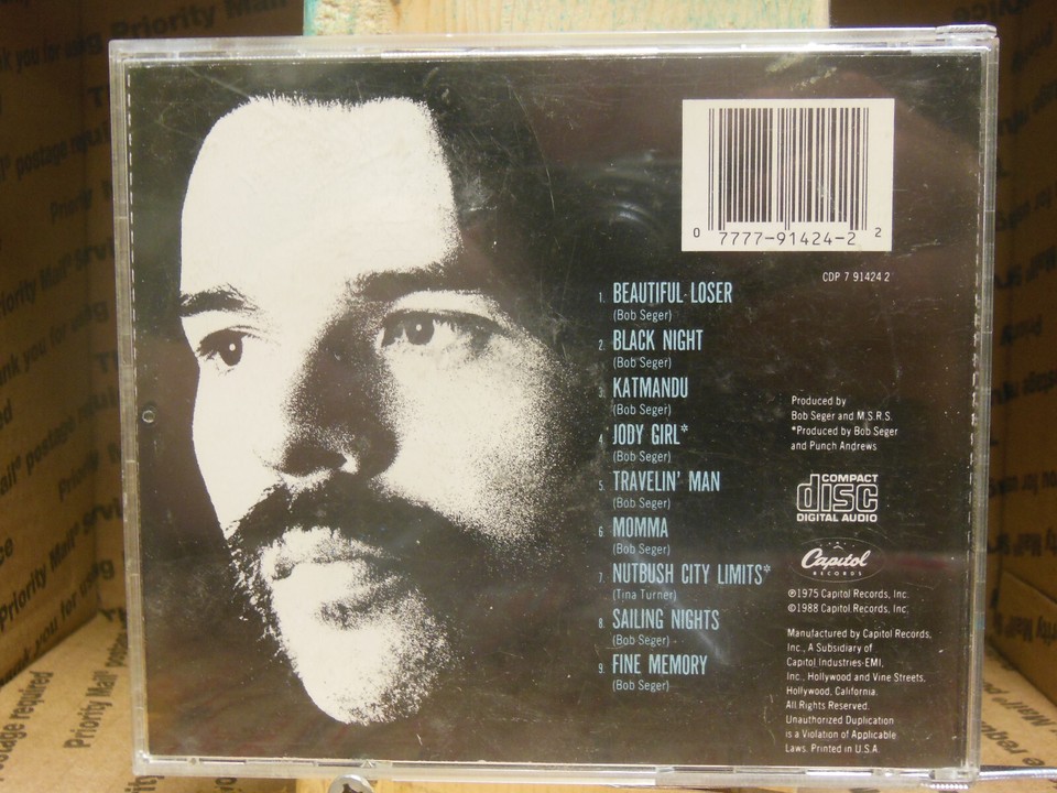 Bob Seger : Beautiful Loser, CD w/ Case, Art & Tracking | eBay