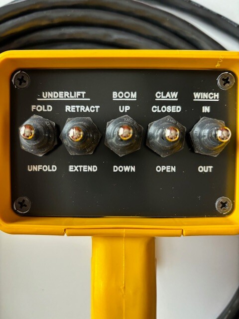 5 SWITCH REMOTE CONTROL, 25' Cord for Underlift, Under reach, Wrecker ...