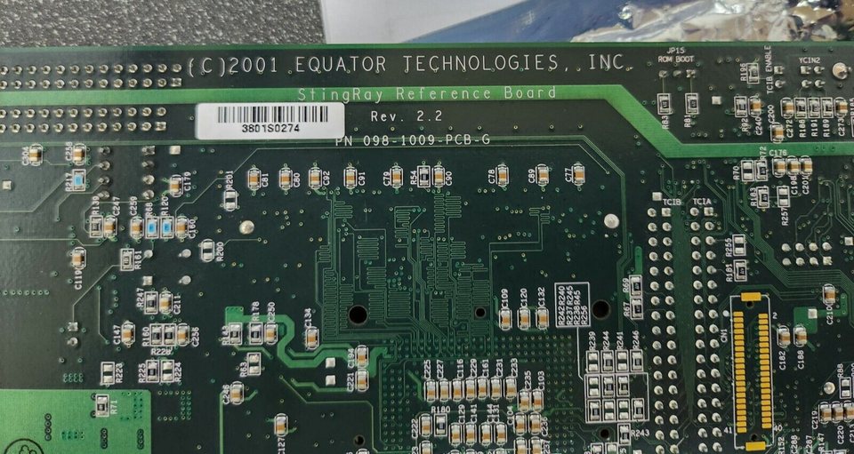 EQUATOR Technologies StingRay Reference Board 098-1009-PCB-G | eBay