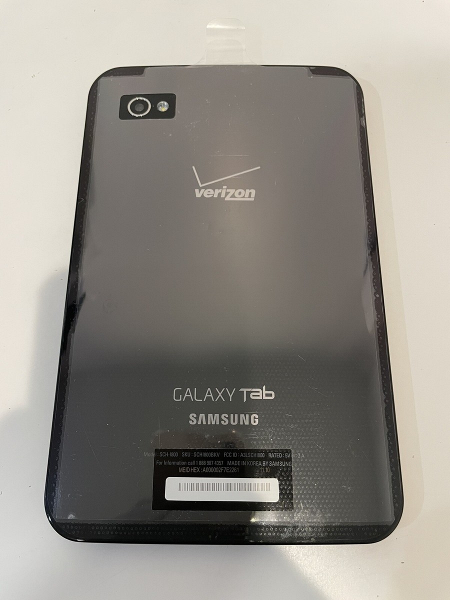 Samsung Galaxy Tab SCH-I800 2GB, Wi-Fi + 3G (Verizon), 7in Samsung Galaxy Tab SCH-I800 2GB, Wi-Fi + 3G (Verizon), 7in