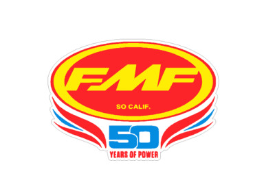 FMF PIPES MUFFLER DIRT BIKE MX ATV UTV MOTORCYCLE RACING STICKER DECAL ...