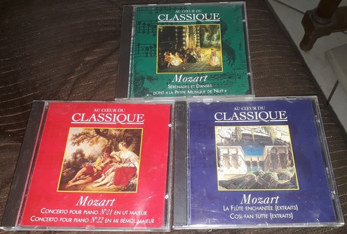 MOZART AU COEUR DU CLASSIQUE LOT DE 3 CD | eBay
