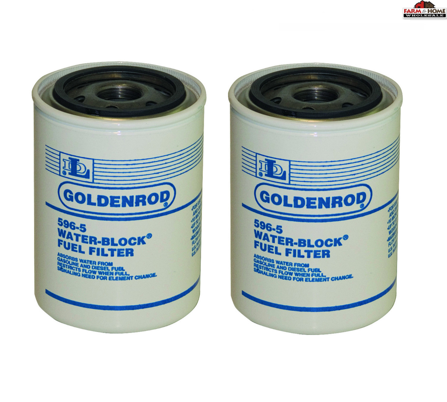 Goldenrod 596-5 - Cross reference fuel filters